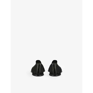 Dear Frances Balla Sock Mesh Flats - Black