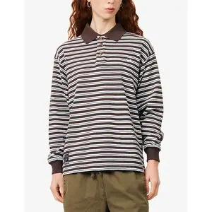 DAMSON MADDER Striped Cotton Rugby Sweatshirt - Multi