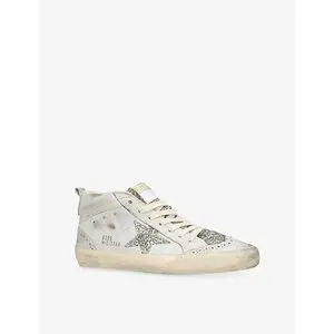 GOLDEN GOOSE Mid Star Suede And Leather Trainers