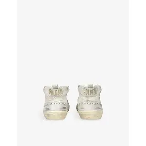 GOLDEN GOOSE Mid Star Suede And Leather Trainers