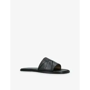 Loewe Leather Origami Slides