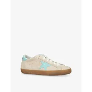 GOLDEN GOOSE Super-star Suede Trainers - Beige Oth