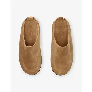 Dear Frances Vico Suede Mules - Camel