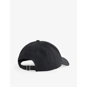 UNTIL FURTHER NOTICE Embroidered Cotton Cap - Black