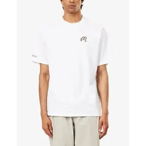 MALBON Bermuda Championship Cotton T-shirt - White