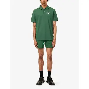 MALBON Fairway Baldwin Woven Polo T-shirt