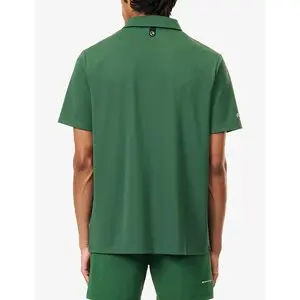 MALBON Fairway Baldwin Woven Polo T-shirt