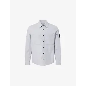 Stone Island Micro Cord Cotton Shirt