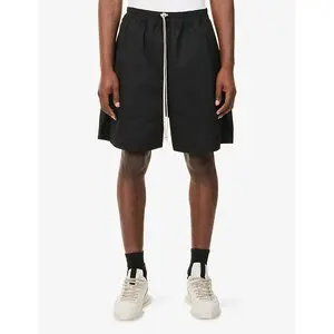 Rick Owens Drawstring Cotton-jersey Shorts