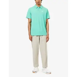 MALBON Fairway Woven Polo T-shirt