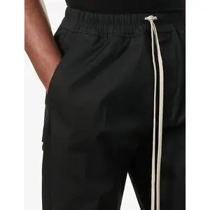 Rick Owens Dietrich Drawstring Trousers - Black