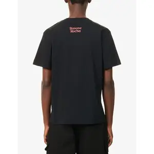 Simone Rocha Coming Up Roses Cotton T-shirt