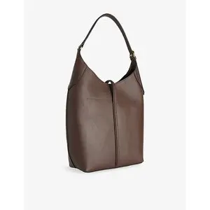 DEMELLIER The Siena Leather Bucket Shoulder Bag - Mocha