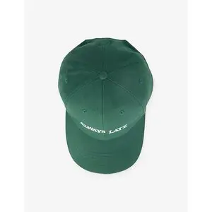 UNTIL FURTHER NOTICE Slogan Embroidered Cotton Cap