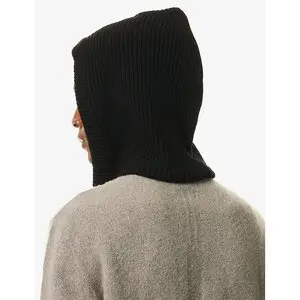 Rick Owens Brushed Cashmere-blend Hood