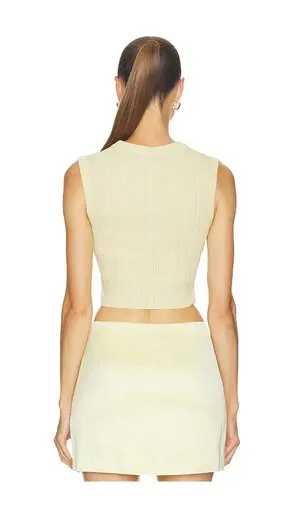 A.L.C. Lottie Knit Top - Yellow