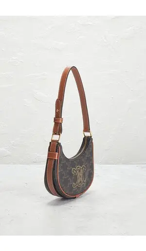 FWRD RENEW Celine Ava Triomphe Shoulder Bag