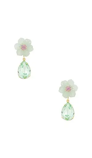 JENNIFER BEHR Juna Earrings - Sage