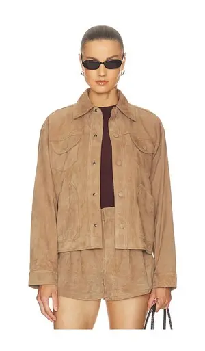 Frame Button Detailed Jackets For Women