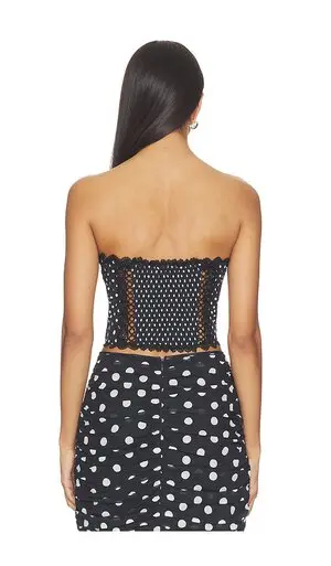 Charo Ruiz Ibiza Top Flare - Black
