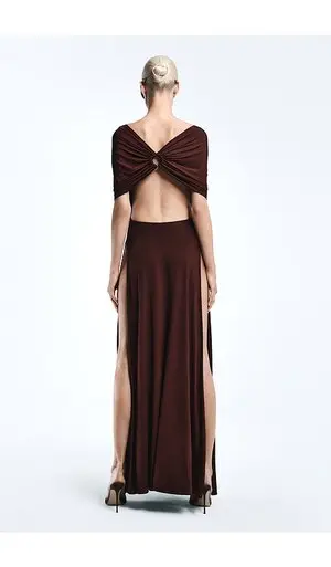 Revolve Konstantin Gown - Brown