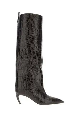 Attico Knee High Boots - Multicolor