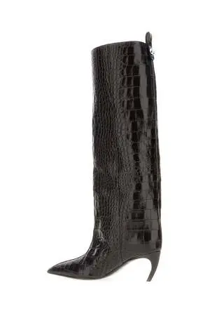 Attico Knee High Boots - Multicolor