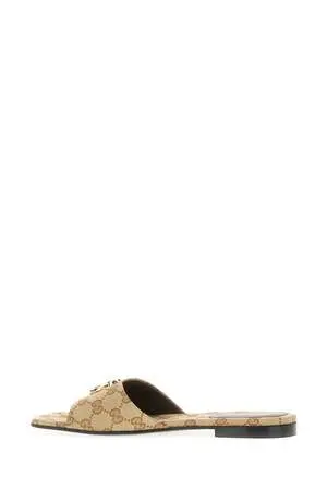 Gucci Horsebit Detail Slip-on Slides - Multicolor