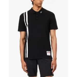 J. Lindeberg 30y Wallis Woven-knit Polo T-shirt Xxl