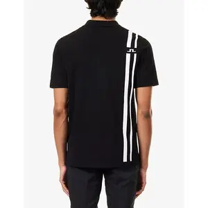 J. Lindeberg 30y Wallis Woven-knit Polo T-shirt Xxl