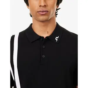 J. Lindeberg 30y Wallis Woven-knit Polo T-shirt Xxl