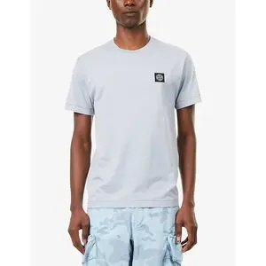 Stone Island Brand-patch Cotton T-shirt