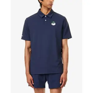 MALBON Fairway Baldwin Woven Polo T-shirt