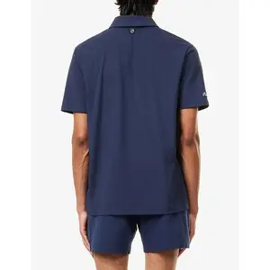 MALBON Fairway Baldwin Woven Polo T-shirt