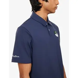MALBON Fairway Baldwin Woven Polo T-shirt
