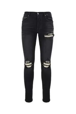 Amiri Slim Fit Distressed Jeans - Multicolor