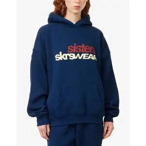 SISTERS & SEEKERS Waverley Skrswear Oversized Cotton-blend Hoody