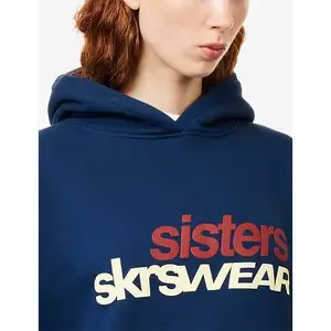 SISTERS & SEEKERS Waverley Skrswear Oversized Cotton-blend Hoody