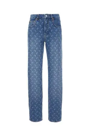 MARINE SERRE Clothing Jeans - Multicolor