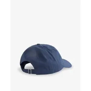 UNTIL FURTHER NOTICE Slogan-embroidered Cotton Cap - Navy