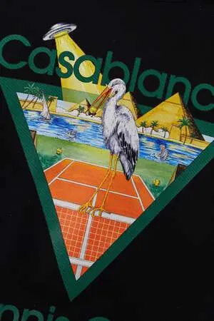 Casablanca Crewneck Sweatshirt With Graphic Print