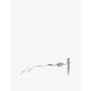 Loewe Anagram Bombe Butterfly-frame Metal Sunglasses