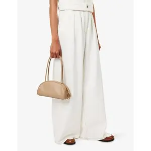 Miu Miu Softy Bauletto Leather Shoulder Bag