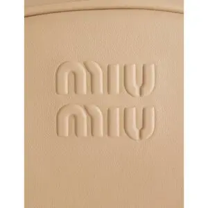 Miu Miu Softy Bauletto Leather Shoulder Bag