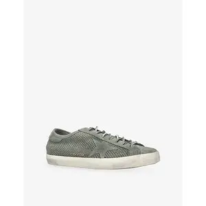 GOLDEN GOOSE Super Star 35567 Perforated Suede Trainers