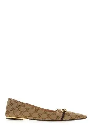 Gucci Flats With Horsebit Detail - Multicolor