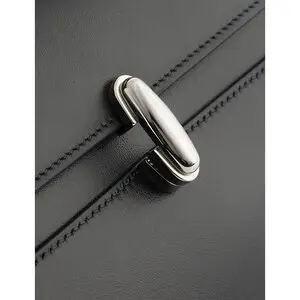 Savette Symmetry Trapeze Leather Top-handle Bag