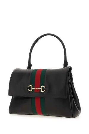 Gucci Horsebit Detail Top Handle Bag