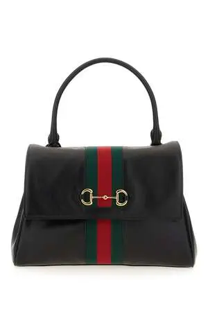 Gucci Horsebit Detail Top Handle Bag - Multicolor