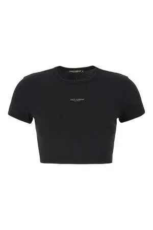 Dolce & Gabbana Cropped T-shirt - Multicolor